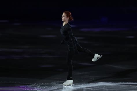 特派记者直击冬奥花滑表演赛女单彩排 俄罗斯花滑运动员“千金”“莎莎”现身