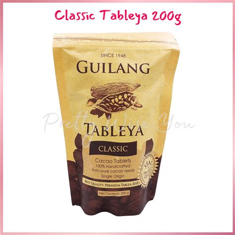 Argao Guilang Tableya Tablea 100 Cacao In Classic Pouch Shopee Philippines
