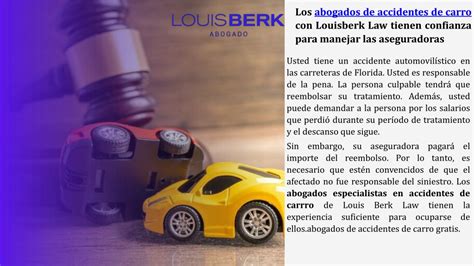 Ppt Abogados De Accidentes De Carro Gratis Powerpoint Presentation