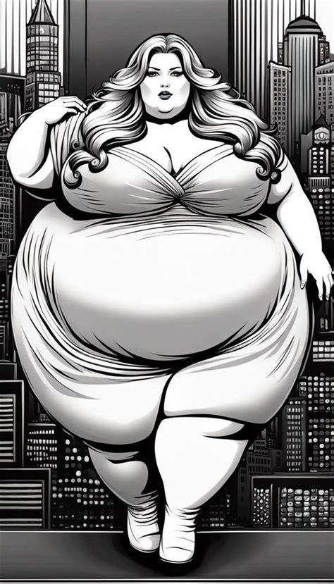 Fat Woman By Realrealistic123 On Deviantart