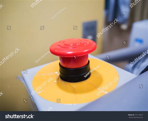 Emergency Stop Push Button Switch Industrial Stock Photo Shutterstock