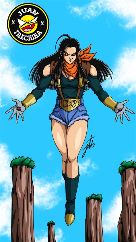 Super Android 17 Genderbend 3 By Juantrechiha On Deviantart