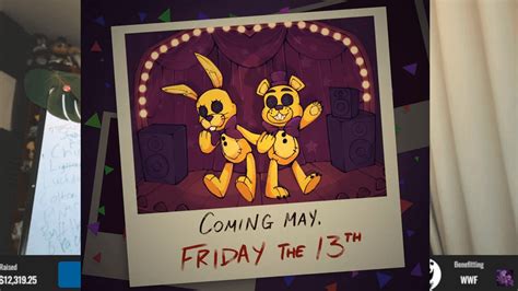 Hex Fredbear And Spring Bonnie Plushies Are Being Released On May 13th