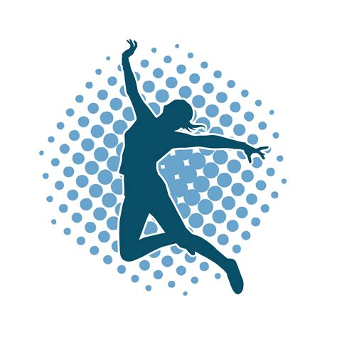 silueta de un hembra ballet bailarín en acción pose silueta de un bailarina niña bailando pose
