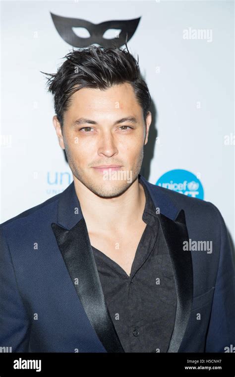 Blair Redford Attends Unicef Black And White Masquerade Ball At Masonic