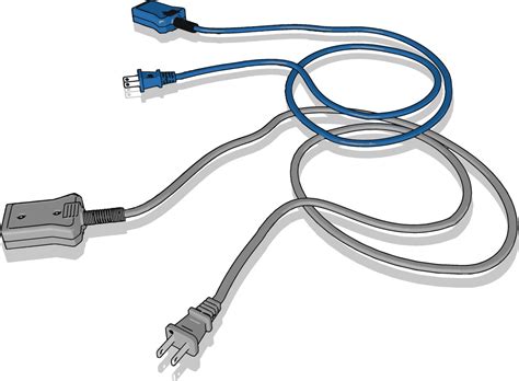 Electrical Cable Illustration Vector On White Background 12263957 Vector Art At Vecteezy