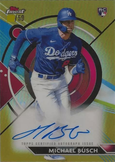 Mlb Future Watch Michael Busch Baseball Cards Chicago Cubs