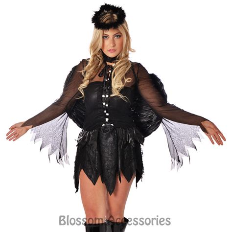 Black Angel Costume For Women