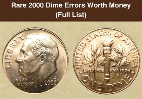 Rare 2018 Dime Errors Worth Money Full List Coinvaluechecker