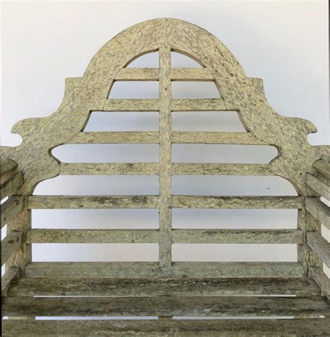 Pair Of Lutyens Style Garden Chairs Of Teak Priced Individually At