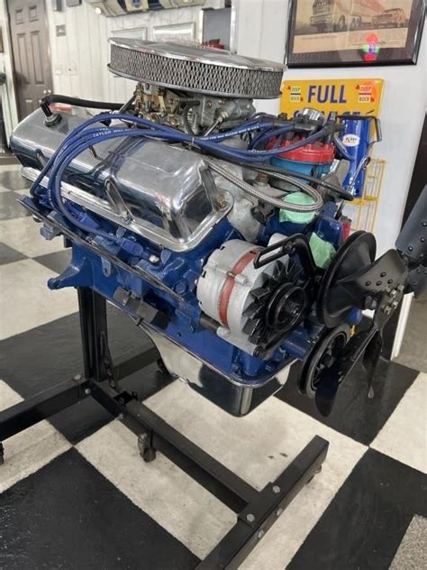 428 Stroker Ford 390 Fe Engine Test Run Only With Live And Online Auctions On