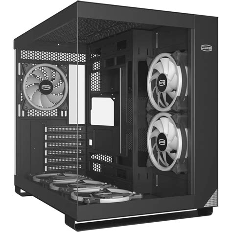 Pccooler Cps C3t500 Argb Bk Pc Case Dual Chamber Mid Tower Atx Case