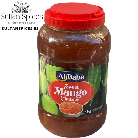 Sweet Mango Chutney Ali Baba 5kg Sultan Spices Best Indian Grocery Store