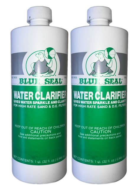 Blue Seal Quart Clarifier For Swimming Pools Island Recreational