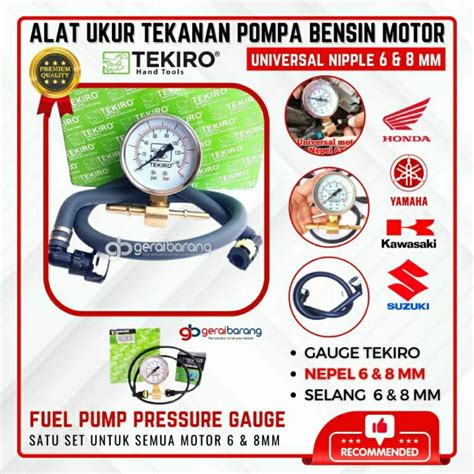 Jual Termurah Fuelpump Tester Alat Ukur Tekanan Fuel Pump Pressure