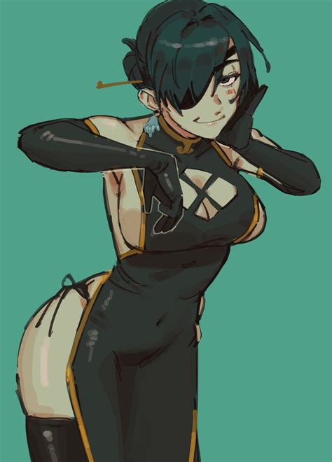 Rule 34 1girls Armpits Asian Asian Female Big Breasts Black Dress