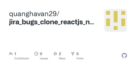 Github Quanghavan Jira Bugs Clone Reactjs Nestjs