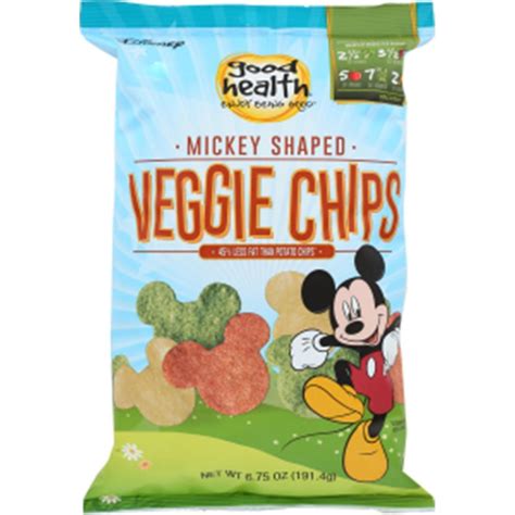 Good Health Veggie Chips Mickey Shaped Fig App
