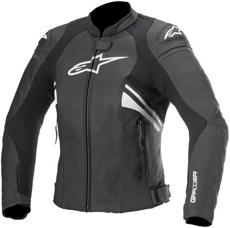 Alpinestars Stella Gp Plus R V3 Airflow Womens Leather Jacket Black
