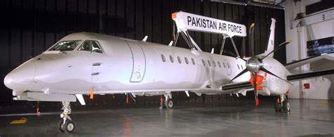 Pakistani Saab 2000 Erieye AEW C At Dubai Air Show 2011 Pakistan