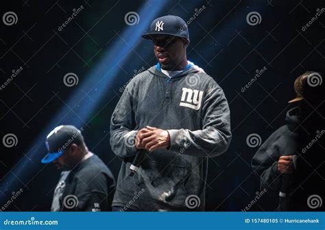 Concert Of Legendary Rap Band Wu Tang Clan From Usa Editorial Image