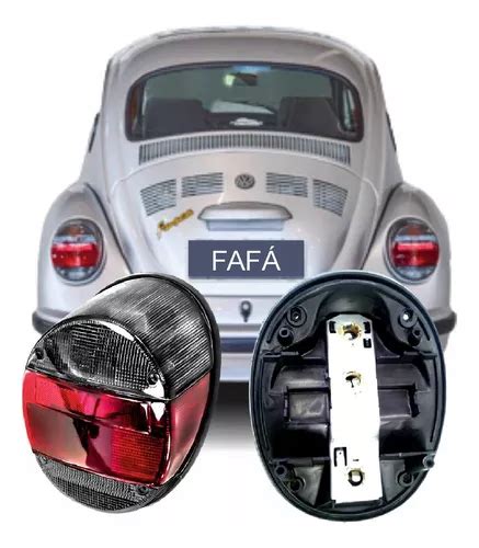 Lanterna Traseira Fumê Completa Fusca Fafá Itamar 1979 1996