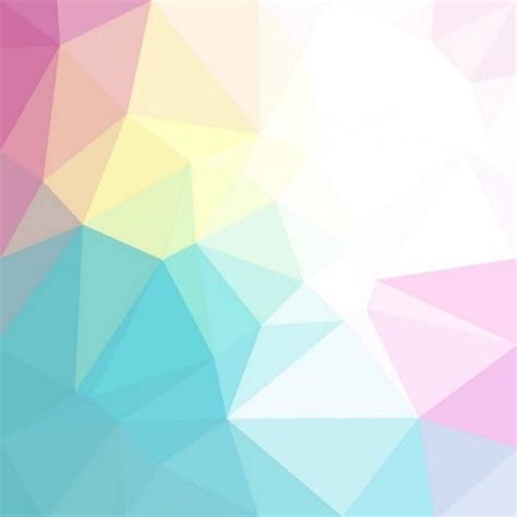 รูปอ่อนพาสเทลสีเวกเตอร์พื้นหลังคริสตัลโพลีต่ำโพลิกอนออกแบบรูปแบบพื้น