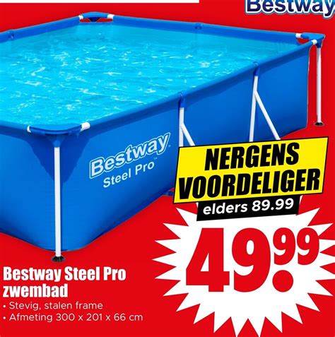 Bestway Steel Pro Zwembad Aanbieding Bij Dirk