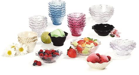 453307 Plastic Dessert Bowls 13 Oz Clear Cookingfreshs