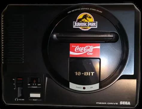 Sega Mega Drive Jurassic Park Console Consolevariations