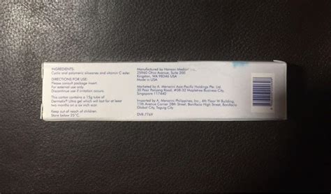 Dermatix Ultra G Expiry Date Dec