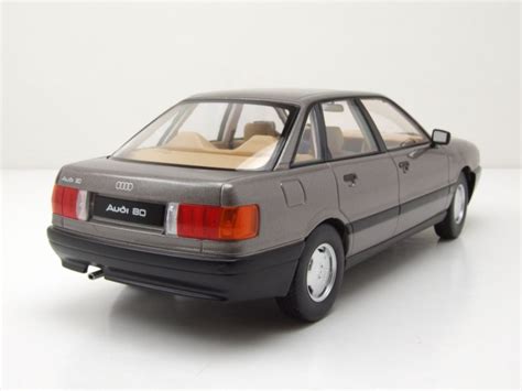 Modellauto Audi 80 B3 1989 dunkelgrau 1:18 Triple9 bei Modellautocenter ...