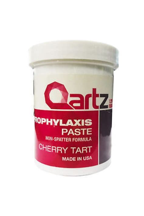 Qartz Quartz Prophylaxis Paste Cherry Tart With Cherry 340g Teeth