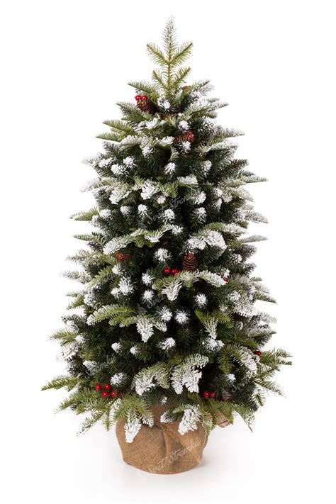 Vánoční stromek v květináči 3D Jedle Zasněžená 100cm Svět Stromků