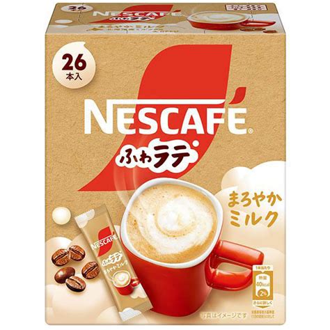 【スティックコーヒー】ネスレ日本 ネスカフェ エクセラ ふわラテ まろやかミルク 1箱（26本入） アスクル