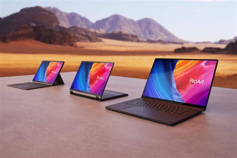 Computex 2024 Asus dévoile ses nouveaux portables ProArt pour les