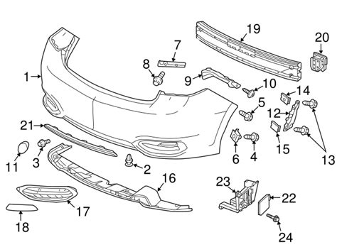 Genuine Oem Acura Bumper Cover Part 04715 Tx6 A50zz Acura Parts