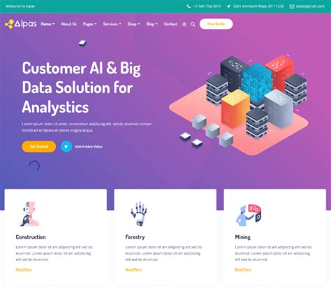 The 10 Best Artificial Intelligence Ai Wordpress Themes