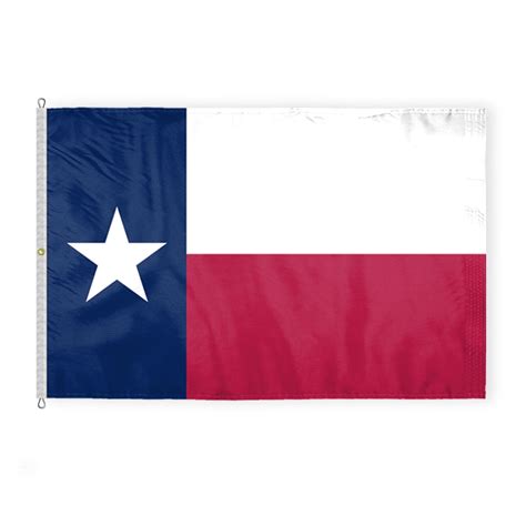 Agas Texas State Flag 8x12 Ft Double Sided Reverse Print On Back 200d