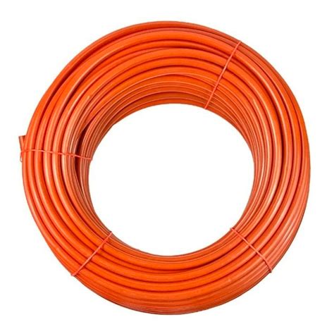 Poliducto Naranja Bicapa Liso 1 Pulgada Rollo 100 Mts Torke