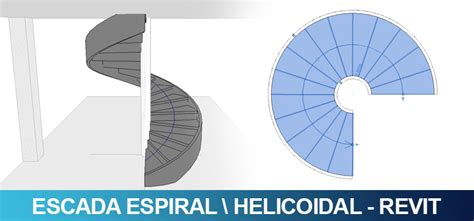 Escada Espiral Helicoidal No Revit Aprenda Qualificad