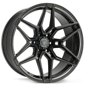20 Rohana Wheels Rc7 Matte Graphite Rims Rh009 3