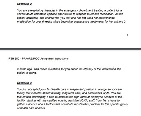 Solved 2 Construct A Focused Clinical Question For TWO Of Chegg Com