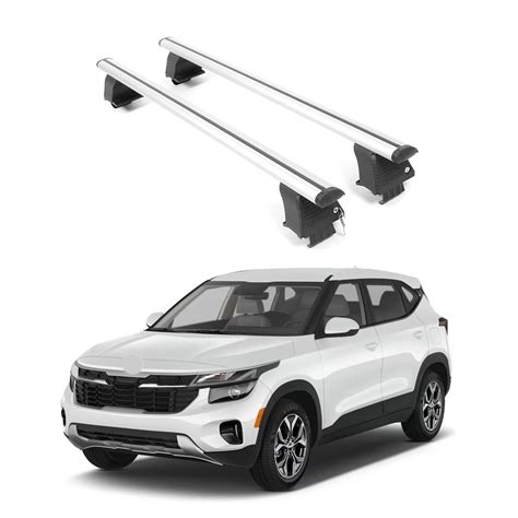 ERKUL Roof Rack Cross Bars For 2021 2025 Kia Seltos LX Aluminum