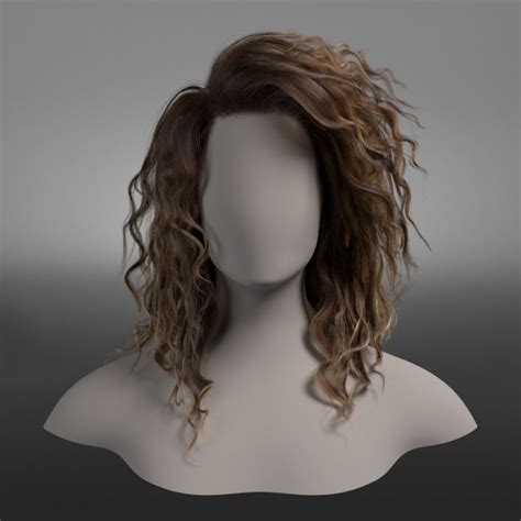Curly Hair Mathilde Cannelle Lg Sculpted Curly Hair Sculpting Curly