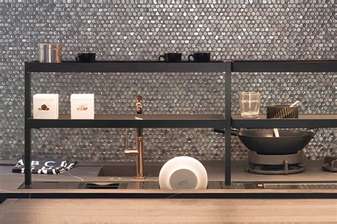 Metallic Backsplash Ideas