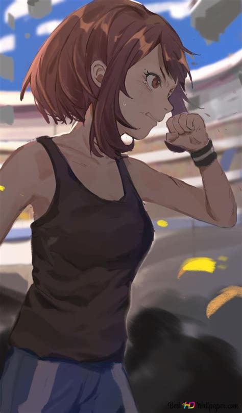 My Hero Academia Ochaco Uraraka Vs Katsuki Bakugo 2k Wallpaper Download