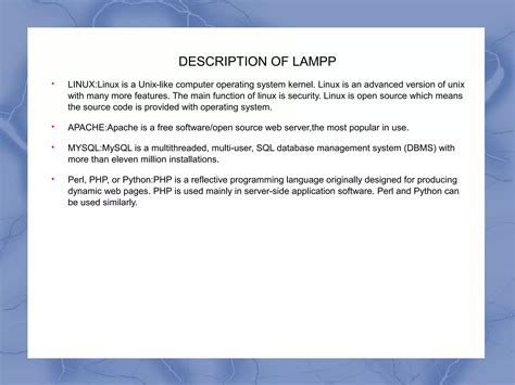 Xampp Ppt PPT Programming Languages Computing