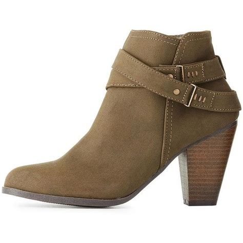 Charlotte Russe Wrapped Ankle Booties 41 Liked On Polyvore Featuring
