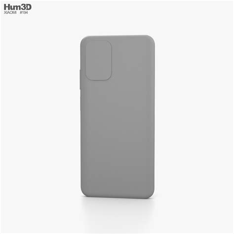 Xiaomi Redmi Note 10 Aqua Green 3d Model Download Phones On